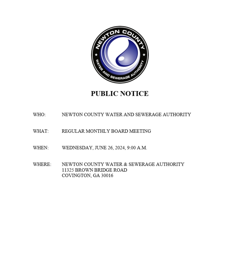 Newton County Water & Sewerage Authority